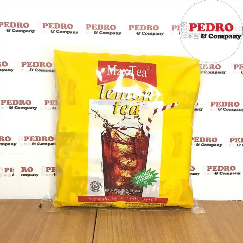 Jual maxtea max tea lemon tea 750 gram (25g x 30 sachets) - minuman ...
