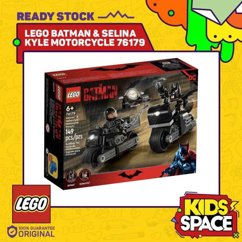 Jual LEGO DC Superheroes Batman & Selina Kyle 76179 (The Batman) di ...