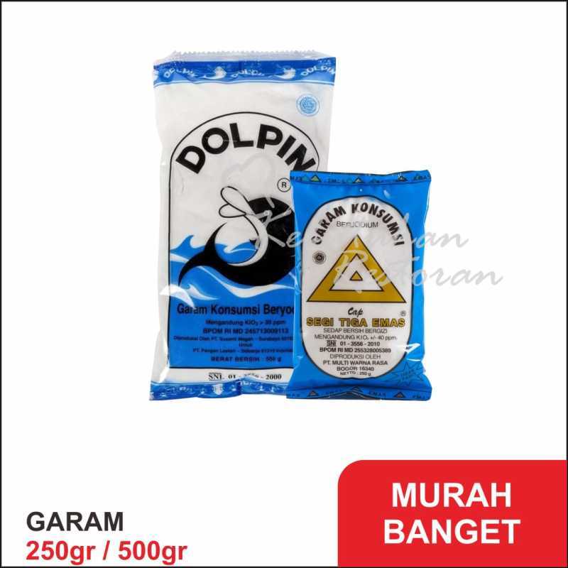 Jual Garam masak / Garam Murah / Konsumsi Beryodium Dolphin / Garam ...
