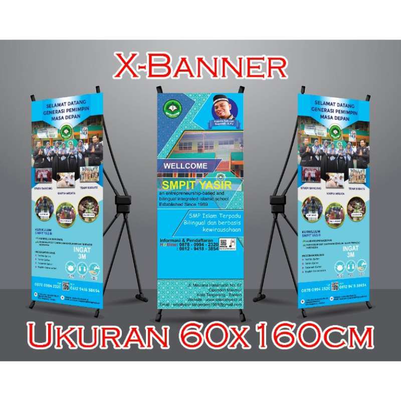 Jual x banner wedding x-Banner costum x banner wisuda x banner protokol ...