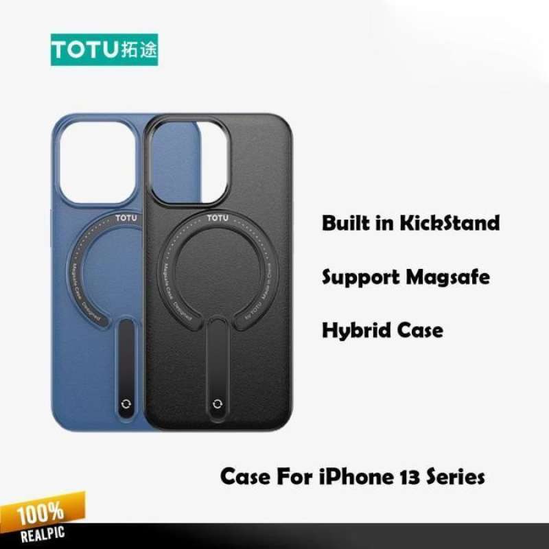 Jual Case TOTU iPhone 13/ Pro/ Max Hybrid Magsafe KickStand Casing ...
