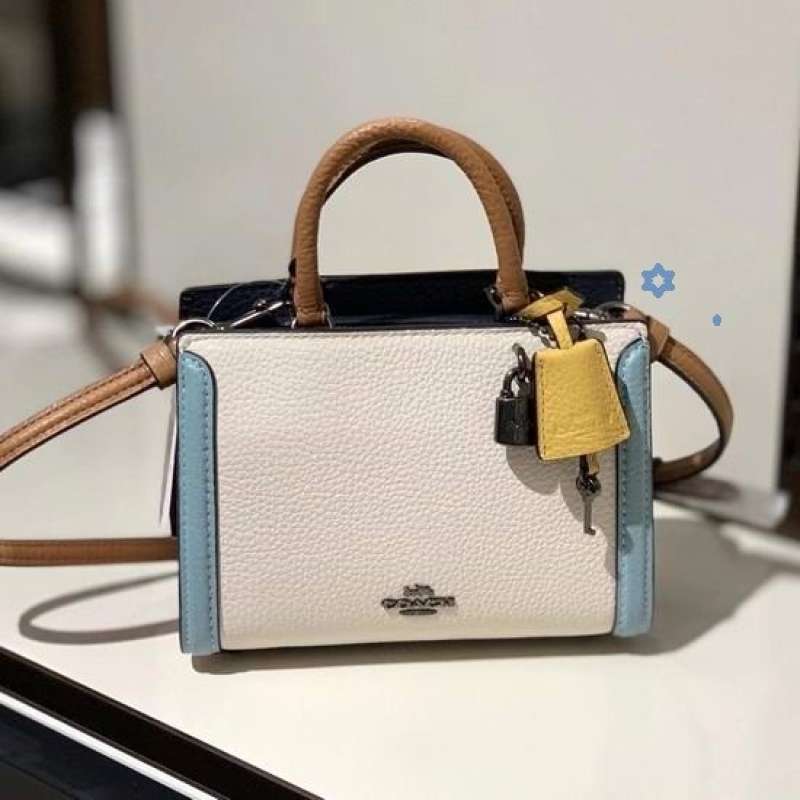 Jual (ORIGINAL100%)Coach Zoe Micro Crossbody Chalk Multi 1426 di Seller ...