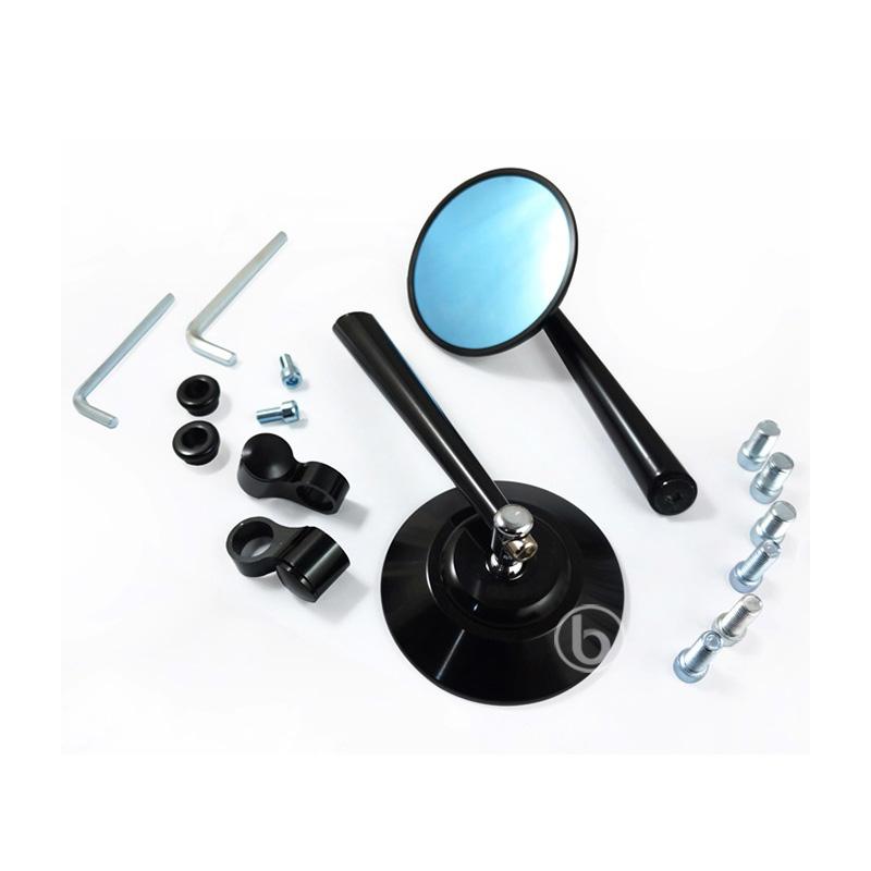 Jual CNC Model Bulat Retro Custom Kaca Spion Motor for Motor Custom ...