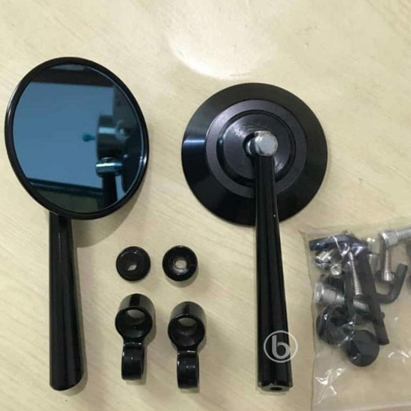 Jual CNC Model Bulat Retro Custom Kaca Spion Motor for Motor Custom ...