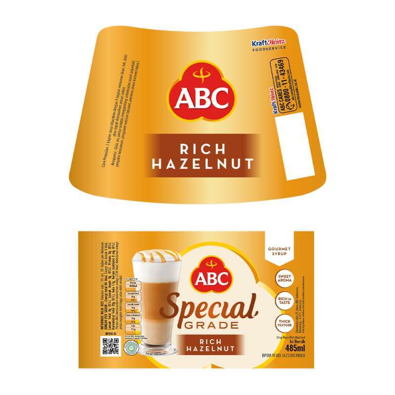 Jual Abc Sirup Special Grade Rich Hazelnut 485 Ml - Twin Pack Di Seller ...