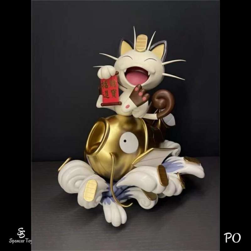 Jual Dp Resin Statue Meowth Chinese New Year By Sk (pre-order ...