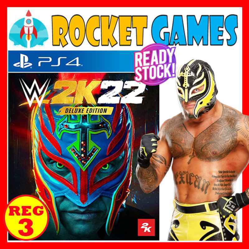 Jual Rocket Games - PS4 WWE 2K22 Deluxe Edition / WWE 2022 / WW2k22 ...