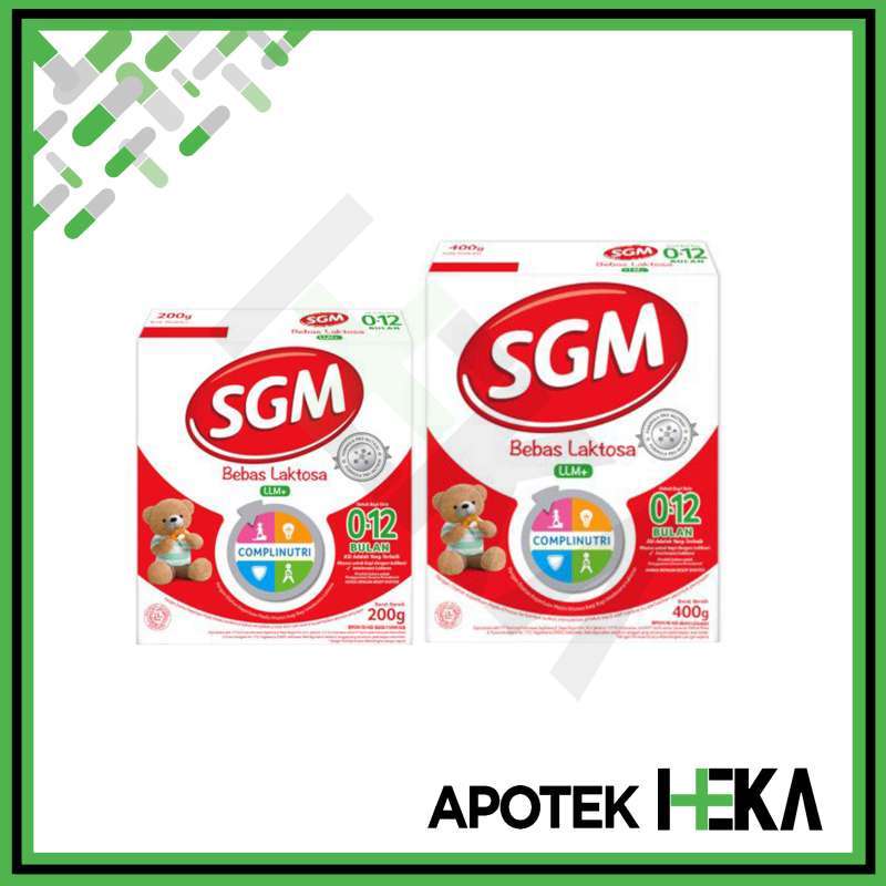 Jual SGM LLM+ 200 g / 400 g - Susu Formula Bebas Laktosa di Seller ...