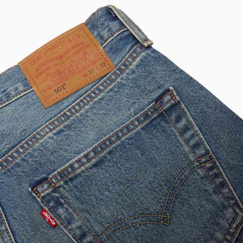 Jual Levi's Men's 501 Original Fit Jeans (00501-3186) - Inseam 32 28 ...