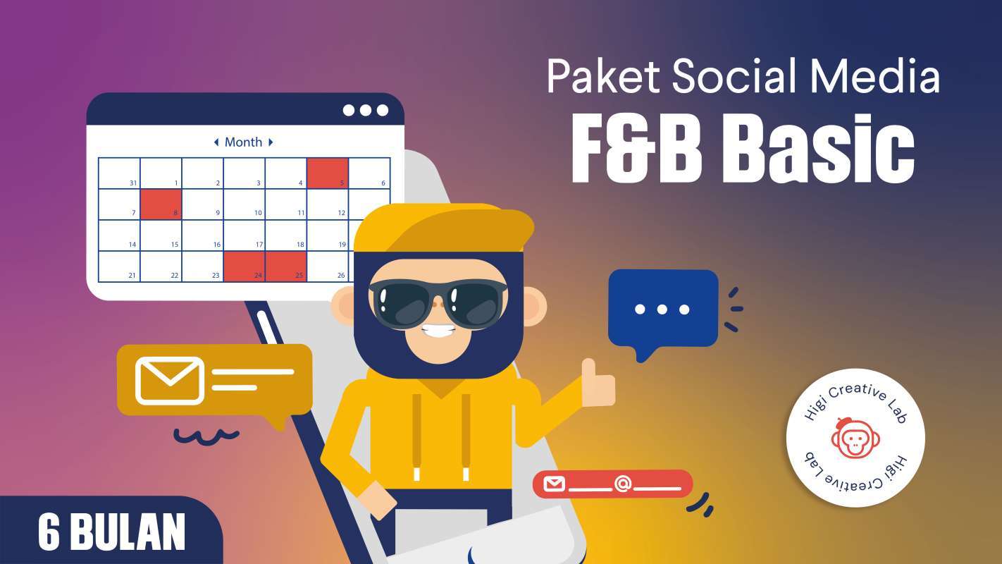 Jual Paket Foto & Social Media Management Food & Beverage Basic 6 Bulan ...