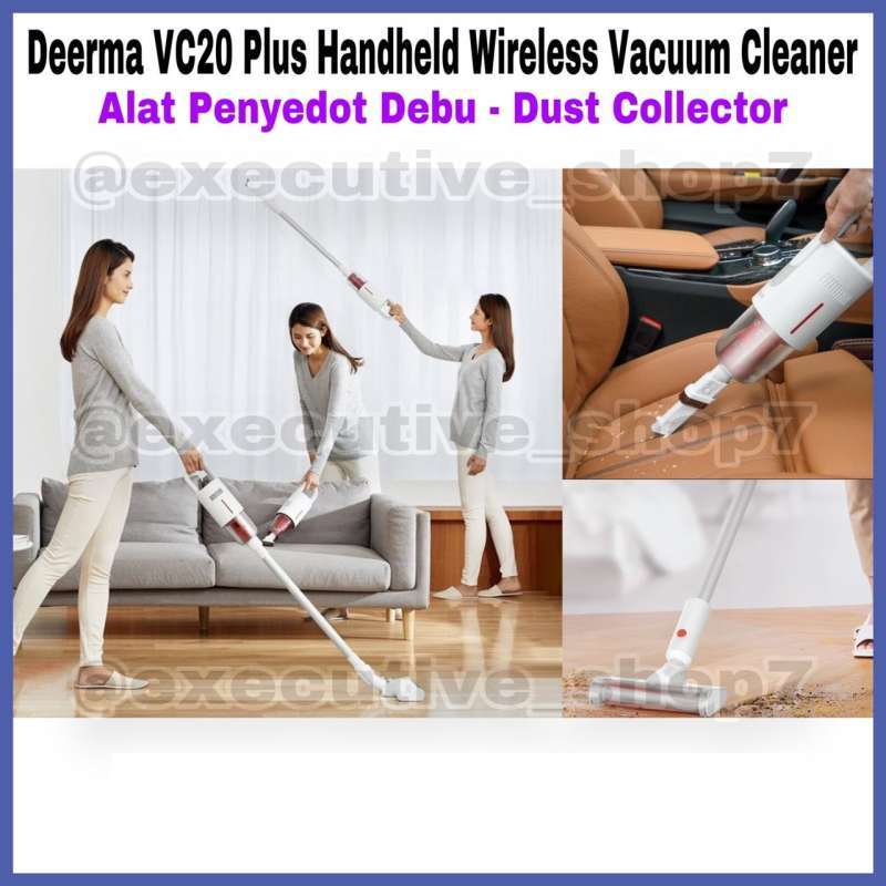Jual Deerma VC20 Plus Handheld Wireless Vacuum Cleaner - Alat Penyedot ...