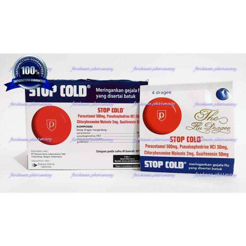 Promo Stop Cold Strip Isi 4 Tablet Diskon 30% Di Seller Yoras ...