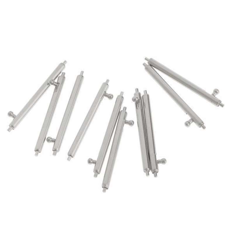 Promo 10x10 Pieces Quick Release Spring Bar Cylindrical Push Button ...