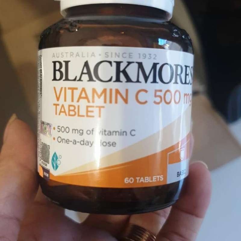Jual Blackmores Vit C 500mg Malaysia kemasan baru di Seller Onehealth ...