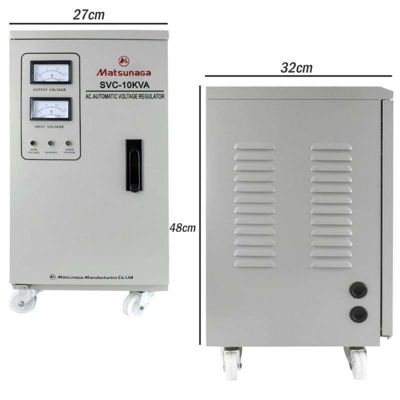 Jual Matsunaga Stavol Stabilizer 10000 Watt 10KVA Penstabil Arus ...