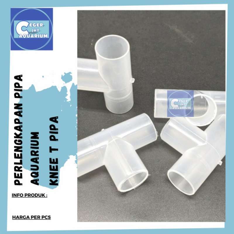 Jual Knee T Pipa Filtrasi Aquarium Di Seller Aksara_store - Wanajaya ...