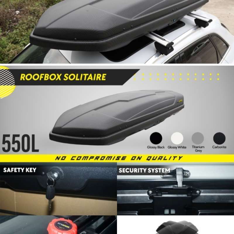 Promo ROOF BOX CAR TYPE SOLITAIRE OTOPROJECT Diskon 1% di Seller ...