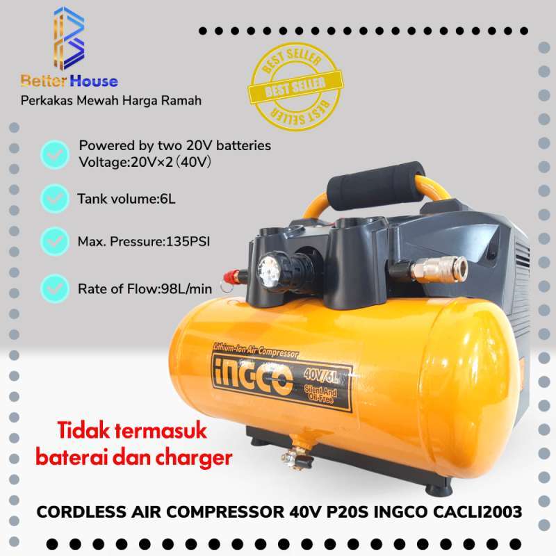 Jual Ingco Cordless Air Compressor Original Murah - Harga Diskon ...