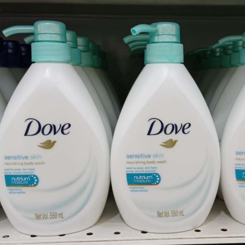 Jual Dove Sensitive Skin Body Wash Pump 550ml Di Seller Glenmoree ...