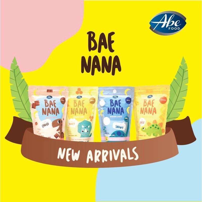 Jual ABE FOOD BAENANA BAE NANA SNACK KERIPIK PISANG 70GR CEMILAN ANAK ...