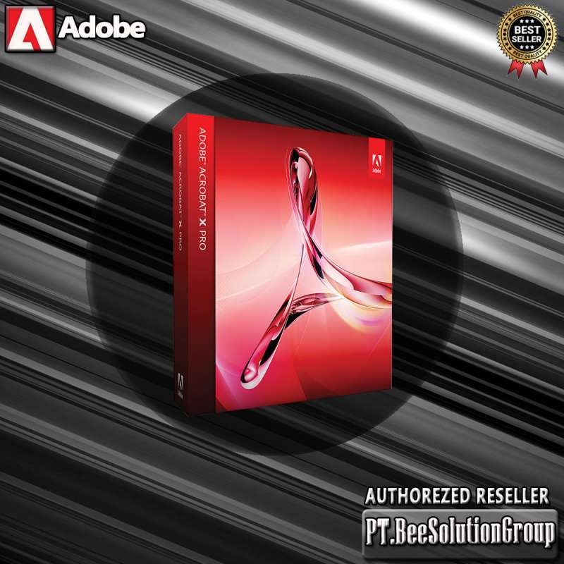 Jual Adobe Acrobat X Professional Retail Pro Full Version Windows ...