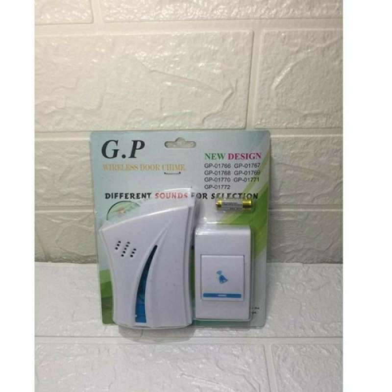 Jual Bell Rumah Wireless Door Wireless Bell Home Bell GP Tanpa Kabel di ...