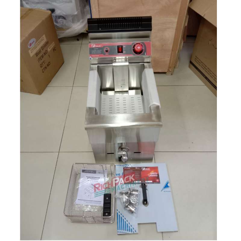 Jual Gas Deep Fryer 17 Liter Penggorengan Makanan Fry-g171 Fomac Di ...