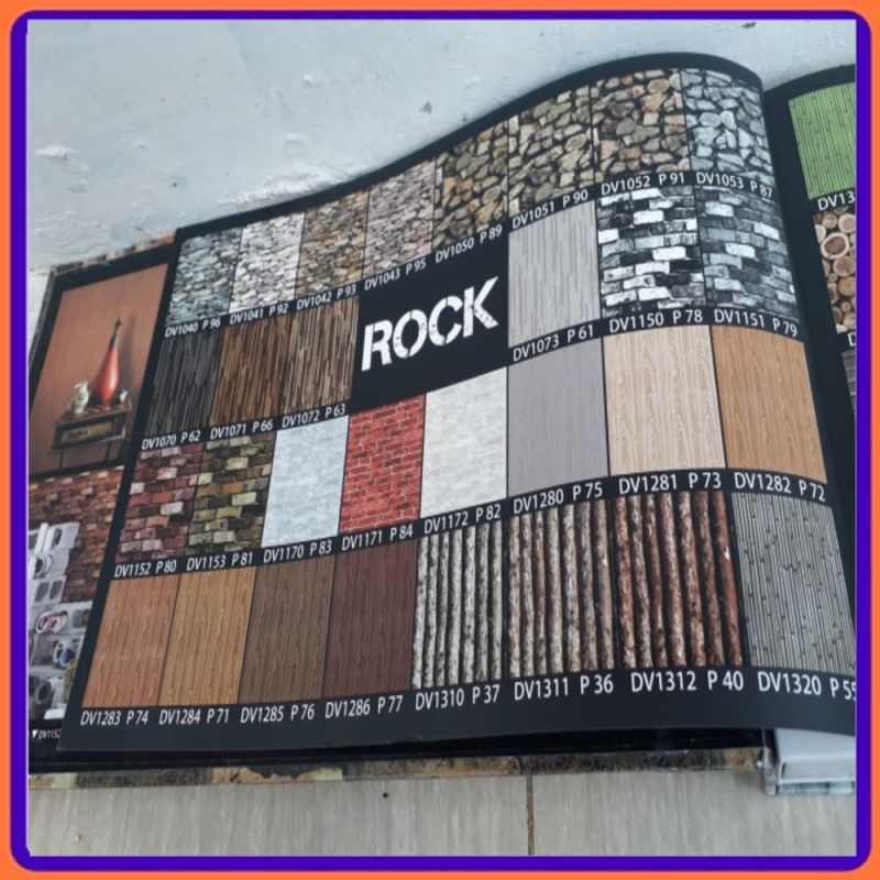 Promo Jual Katalog Wallpaper Buku Merk Rock Diskon 10% di Seller Lamih ...