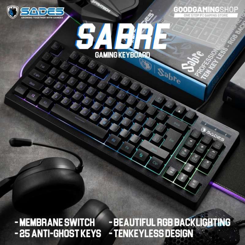 Jual Sades Sabre - Gaming Keyboard di Seller GOOD GAMING SHOP - Mangga ...
