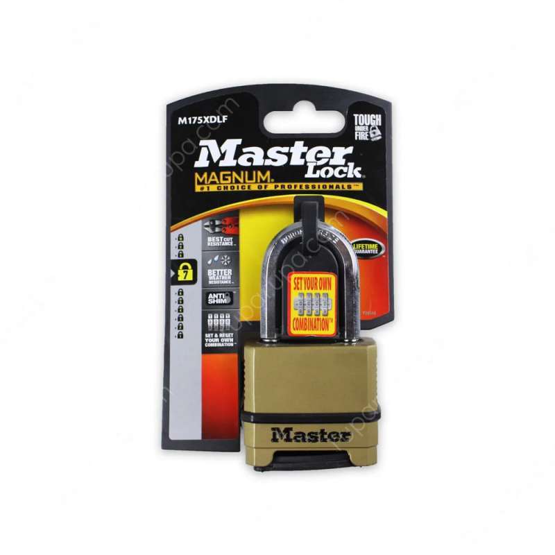 Jual Master Lock Padlock Magnum Gembok Zinc 5,1 Cm Kombinasi Angka Di ...