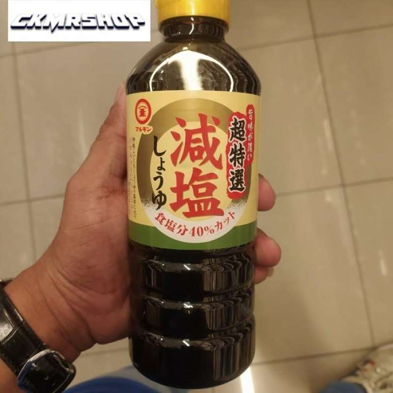 Jual marukin soy sauce low sodium - kecap asin rendah sodium 500ml di ...
