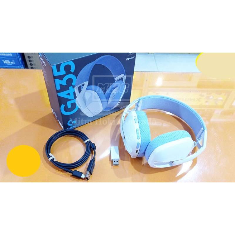 Jual Headset Gaming Logitech G435 Bluetooth Wireless Putih Di Seller ...