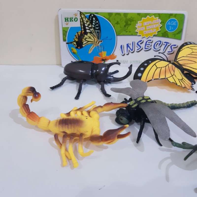 Jual Mainan Insect World - Hewan Serangga Anak Edukatif Kebun Binatang ...