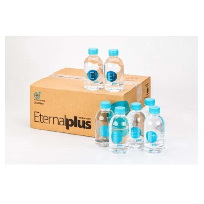 Jual Air Mineral Eternal Plus (E+) 330ml. Water for the family di ...