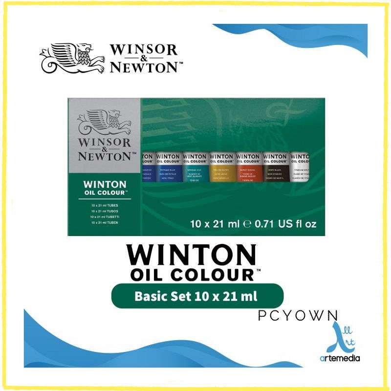 Jual Cat Minyak Winsor Newton Winton 10x21ml Oil Color Paint Set - TIPE ...