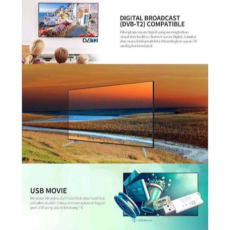 Jual Sharp 2tc42dd1i Led Tv 42 Inch Digital Full Hd Tv 2t C42dd1i Di ...