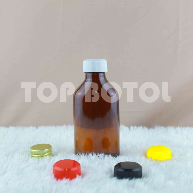 Jual Min 10pcs - Botol Pinisilin 50ml Coklat Baru Botol Vial 50ml ...