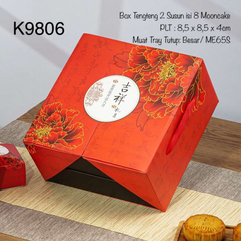 Jual Kotak Mooncake PREMIUM K9806 dus Kue Bulan| Box| Packaging di Seller Mooncakely - Kamal ...