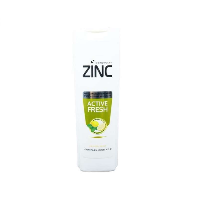 Jual ZINC SHAMPO ANTI DANDRUFF ACTIVE FRESH BOTOL 170 ML di Seller ...