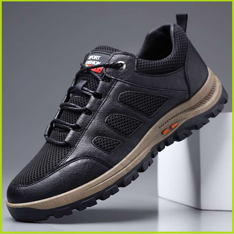 Promo Sepatu Pria Sepatu Outdoor Sepatu Hiking Tahan Air Sepatu Gunung ...
