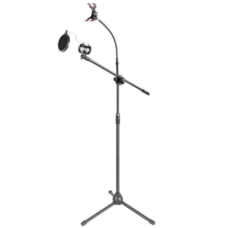 Jual Stand Mic Microphone Smartphone Holder Mik Lantai Di Seller ...