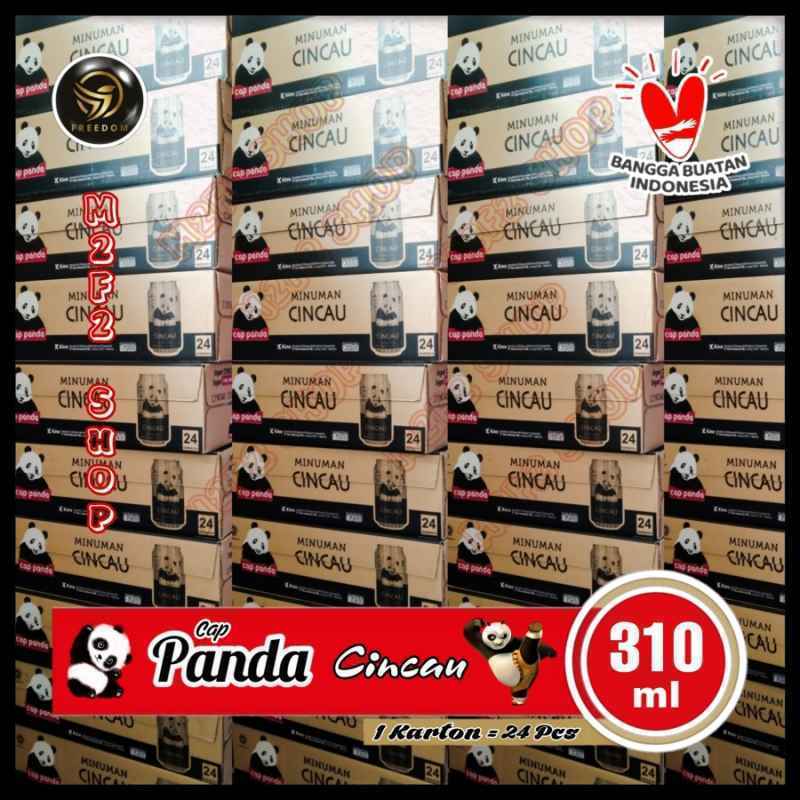 Jual Cap Panda Minuman Grass Jelly / Panda Cincau Kaleng - 310 ml ...