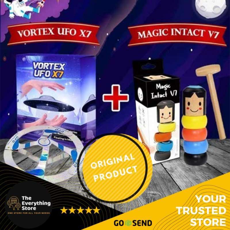Jual Vortex Ufo X7 Free Mainan Magic Intact V7 di Seller Taylor Shop ...