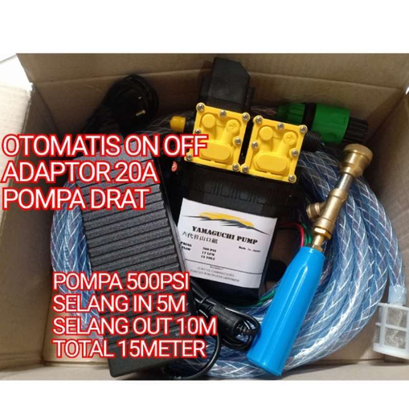 Jual Pompa Cuci Motor Dc 12 Volt Mesin Otomatis On Off 500psi Di Seller ...