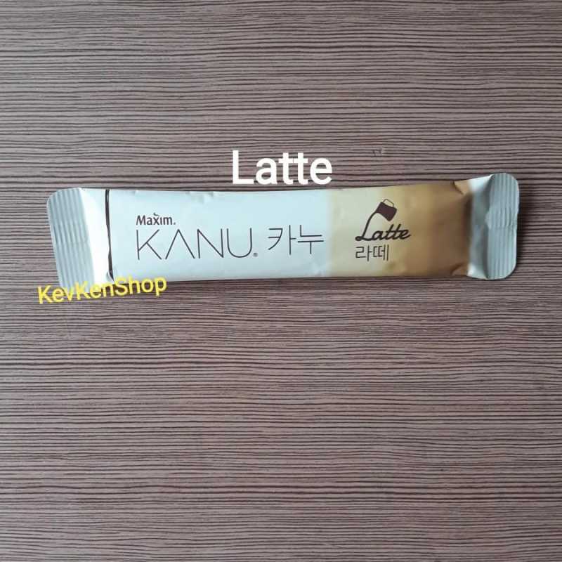 Jual Kopi MAXIM Coffee Korea KANU Latte atau Double Shot per Sachet - Latte di Seller KEVKEN ...