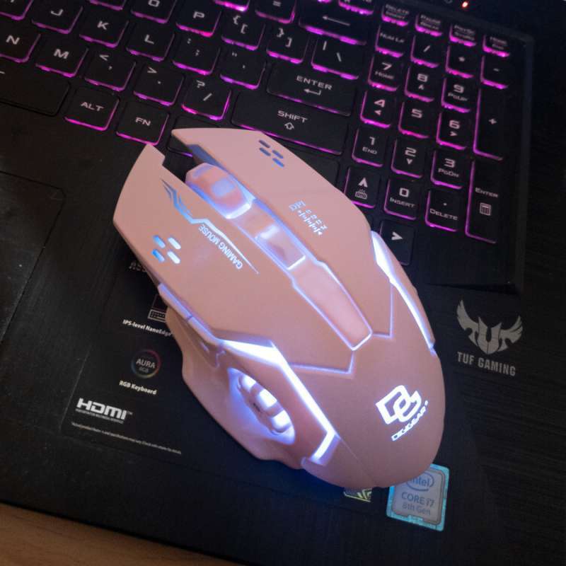 Promo Digigear Tortuga Premium Wireless Mouse Rechargeable Diskon 6% Di ...