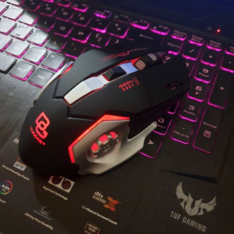 Promo Digigear Tortuga Premium Wireless Mouse Rechargeable Diskon 6% Di ...