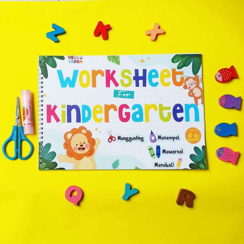 Promo Bundling Worksheet Toddler Dan Kindergarten Buku Edukasi Anak Pra ...