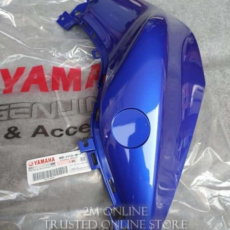 Jual Cover Tangki Kanan Yamaha Mt15 Original Biru Di Seller ...