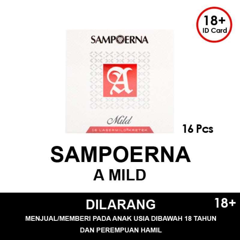 Jual SAMPOERNA A MILD 16 PCS di Seller Hypermart Online Cinere Official ...